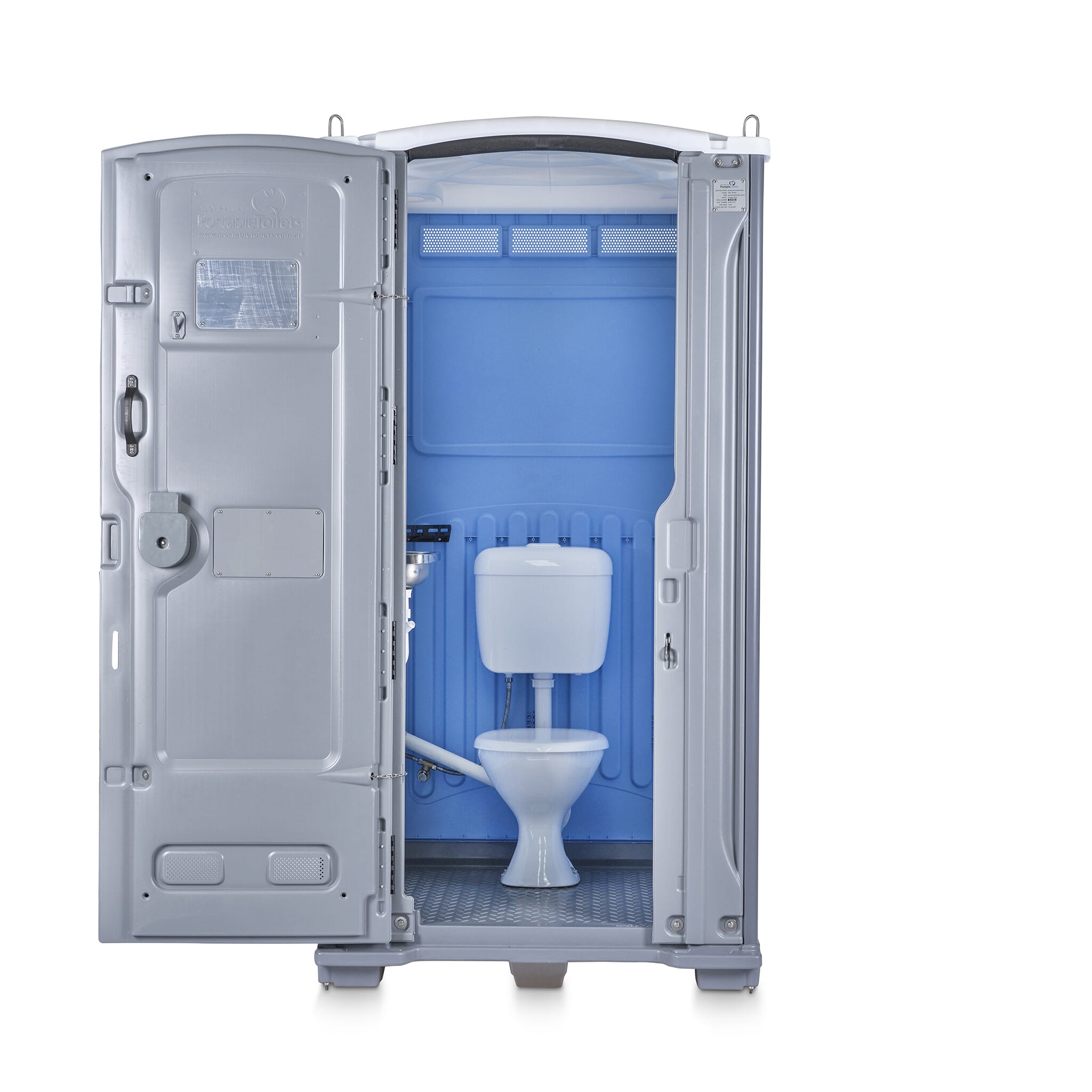 Temporary toilet store